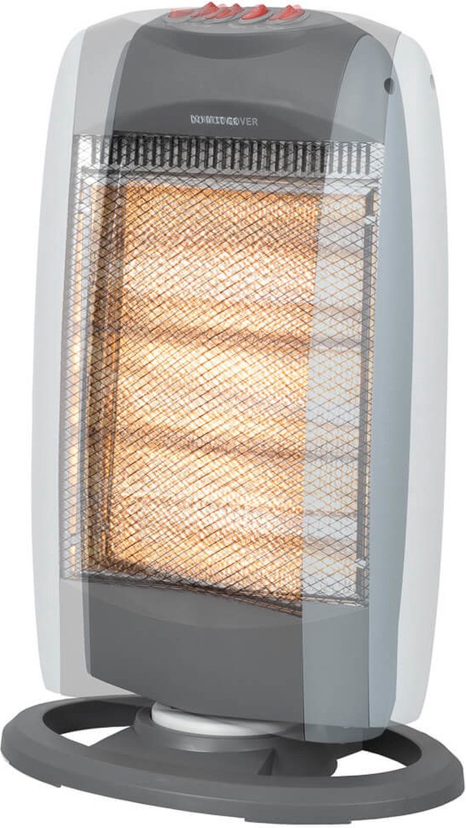 Argon Elektrische kachel - 1200W - Halogeen Verwarming - Elektrische ...