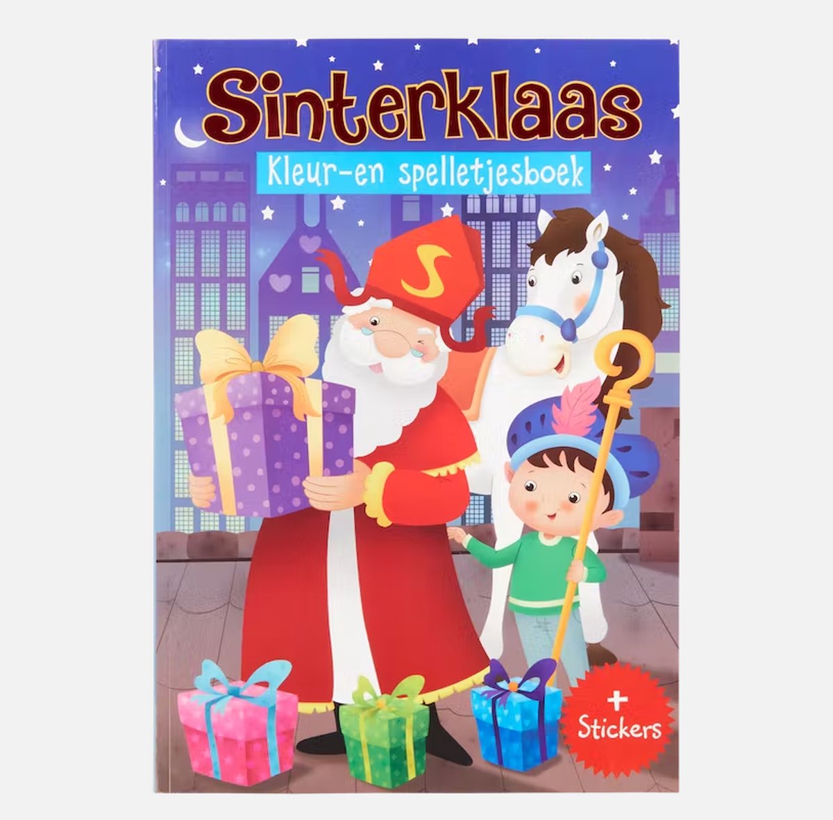 Sinterklaas Doeboek - Sinterklaas Kleurplaten/ Puzzels/ Spellen ...