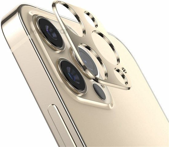 Apple iPhone 12 Pro Camera Lens Glass Protector - Goud | bol.com