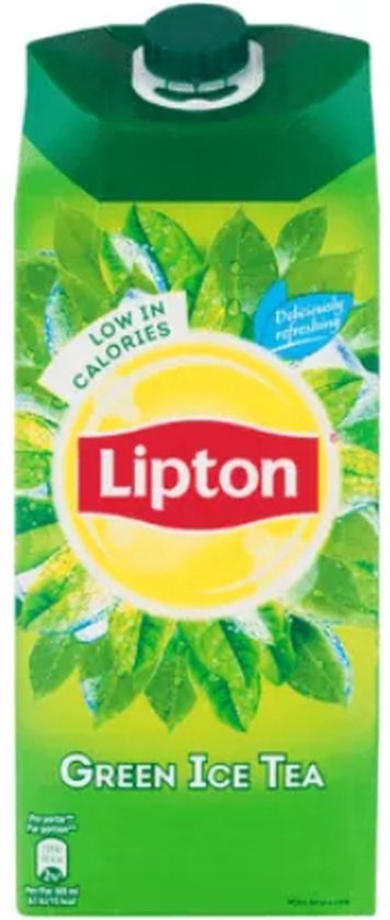Lipton Ice tea green carton 1,5 ltr per pak, doos 8 pakken | bol.com