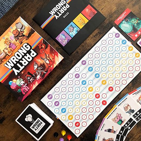 Wrong Party - The Unstable Board Game Partyspel | bol