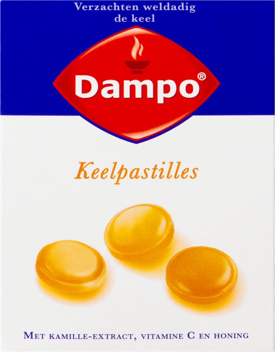 Dampo Keelpastilles - Keelverzorging - 24 stuks | bol.com