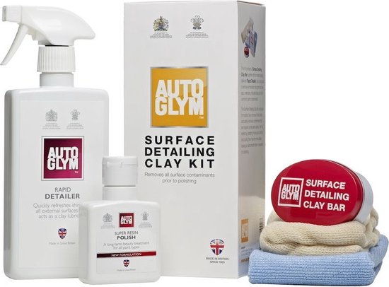 AUTOGLYM Surface Detailing Clay Kit | bol
