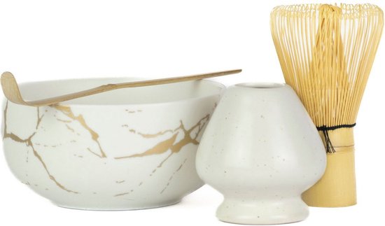 Matcha Set - 4-delig - Matcha - Matcha Thee Set | bol.com