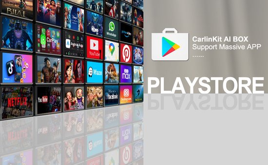 CarPlay YouTube box CTX-777 | Bekabeld naar draadloos | Android 13 | bol