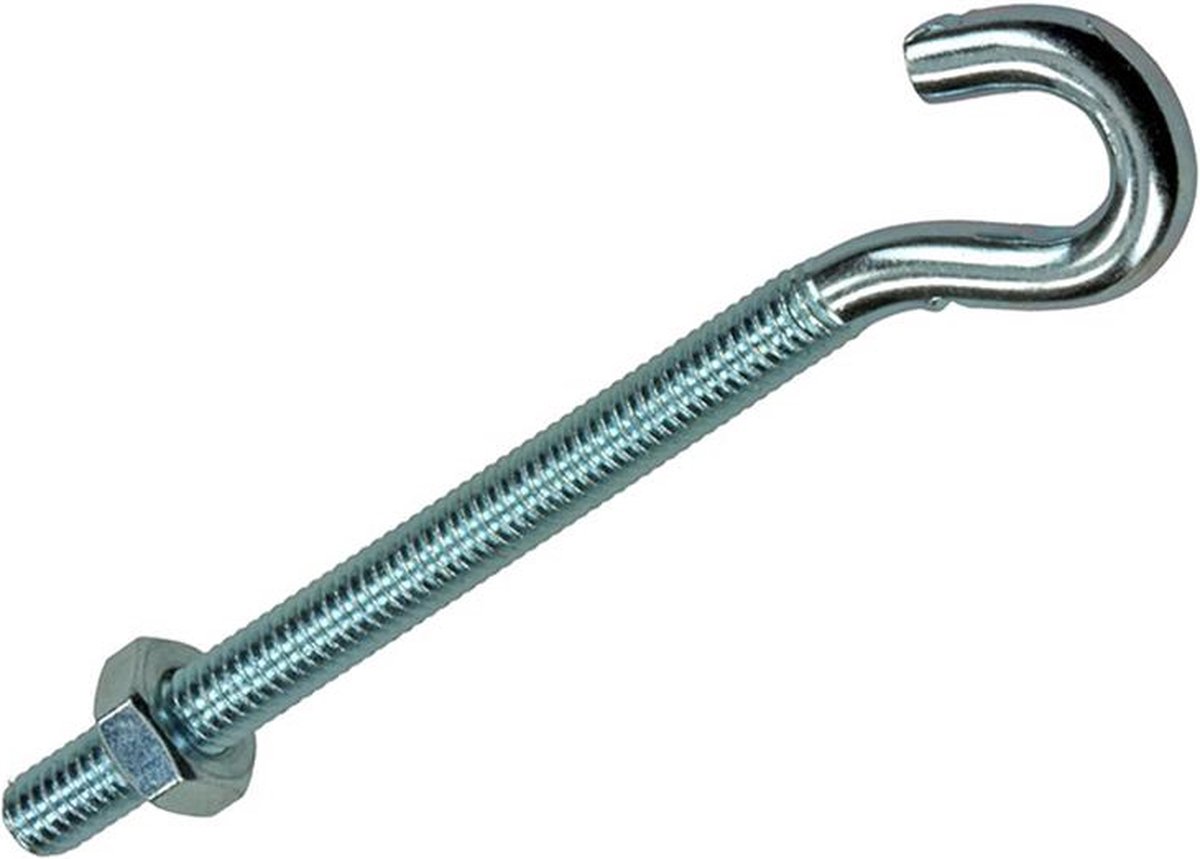 Mack Schroefhaak Met Moer 5 Stuks M4 X 50 Mm | bol