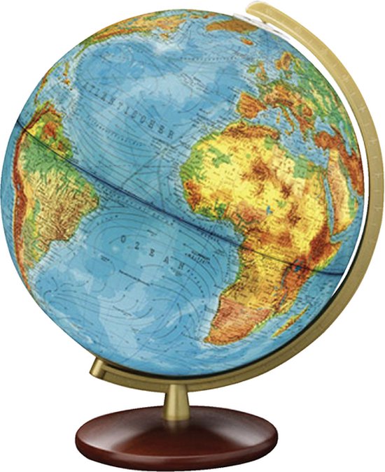 Columbus Duplex Wereldbol - Ø30cm - Met verlichting | bol.com