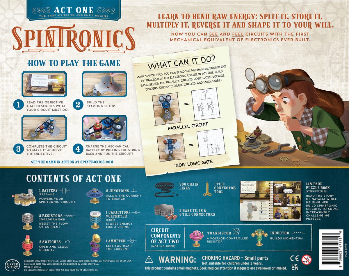 Spintronics Bouw mechanische circuits - Spintronica act one | Games | bol