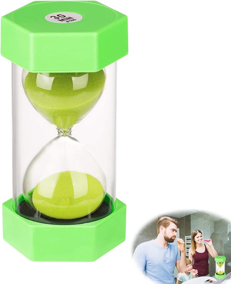 Sand Timer - Zandloper voor kinderen - kleurrijk zand 1 | bol.com