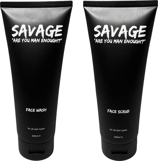 Savage For Men - Necessary Set - Gezichtsverzorging Mannen - Acne ...