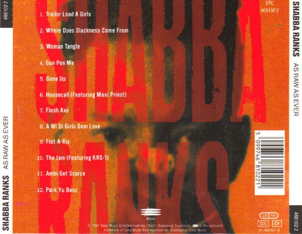 Shabba Ranks – As Raw As Ever, Shabba Ranks | Muziek | bol.com