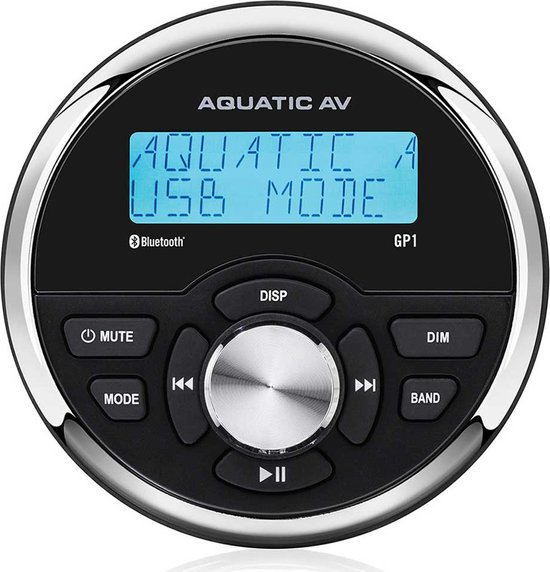 Aquatic AV Boot radio - bootaudio - bootradio - Bluetooth - USB - AM/FM - AUX | bol