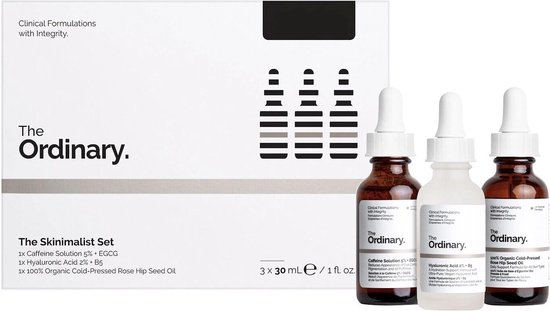 The Ordinary The Skinimalist Set - Hyaluronic Acid 2% + B5 - Caffeine ...