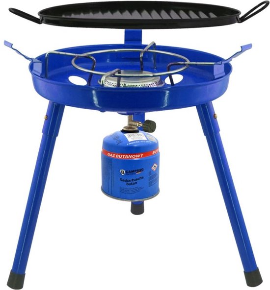 TronicXL 3-in-1 Camping gasgrill met 3 aansluitmogelijkheden ...