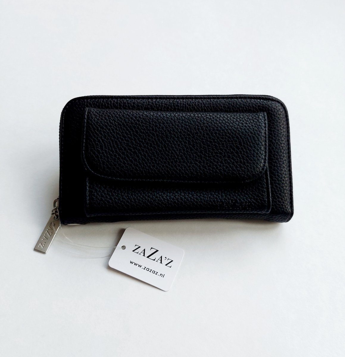 zaZa'z - Portemonnee - Zwart - 20x10cm | bol.com