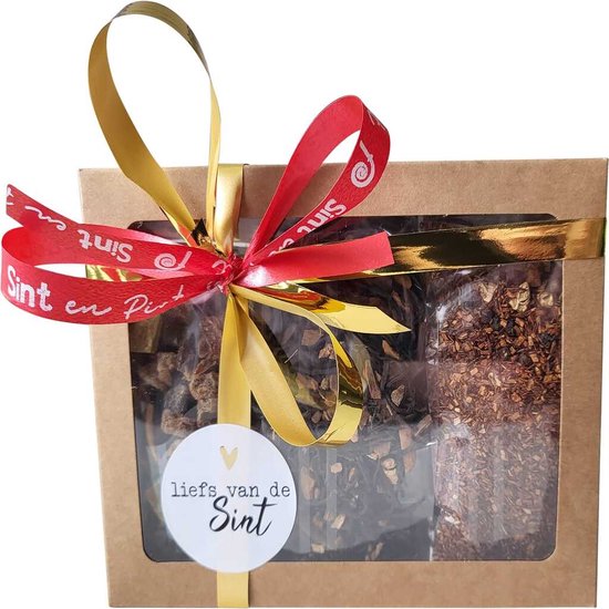 De Gouden Kat - Sinterklaas Cadeau - Thee Cadeaupakket - Brievenbus ...