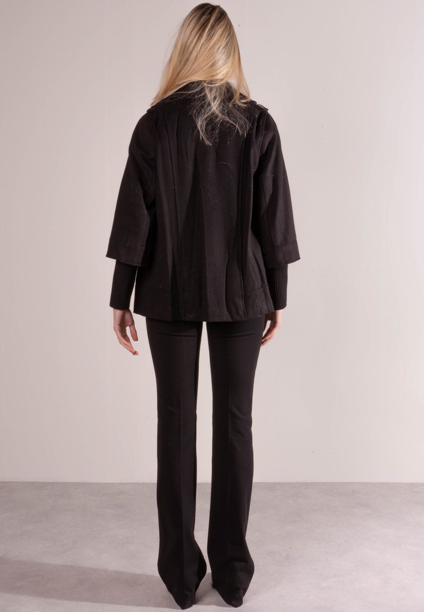 Co'Couture Dames Ewe Uniform Jas Zwart maat S | bol.com