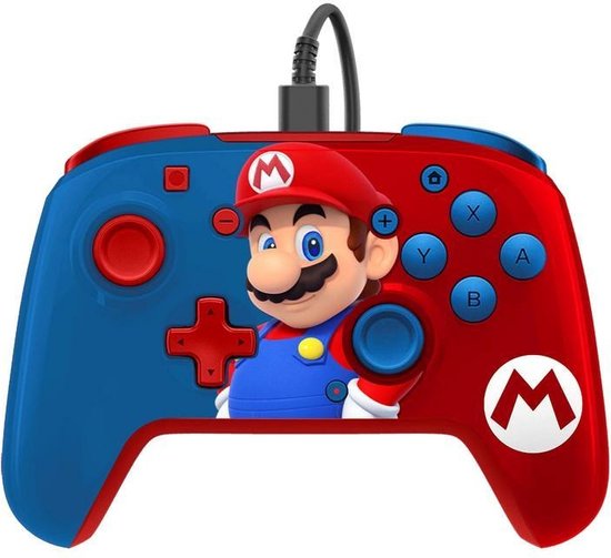 PDP Mario REMATCH Bleu, Rouge USB Manette de jeu Nintendo Switch ...