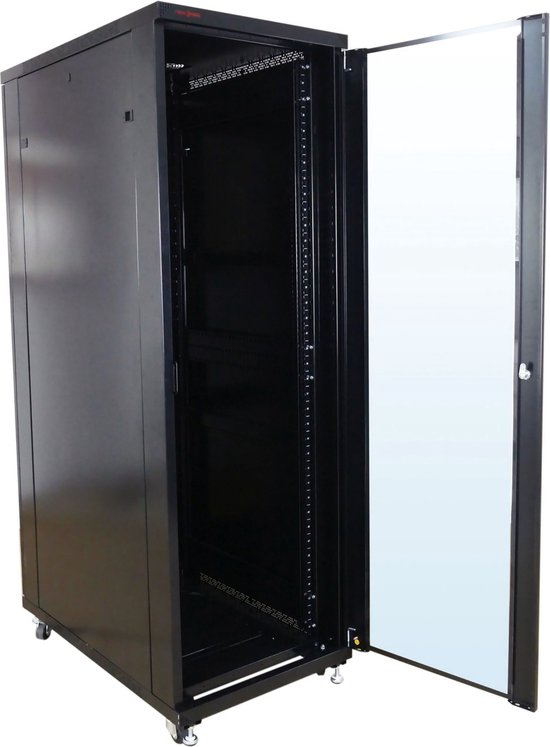 RackMatic - Rackkast 19 '' standaard 42U 600x1000x2000mm MobiRack van ...