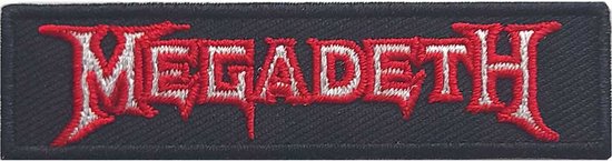 Megadeth - Logo - patch | bol.com