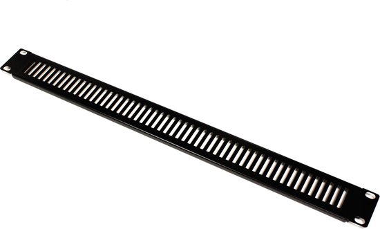 RackMatic - 1U-rasterpaneel voor 19-inch rackkast Zwart ...