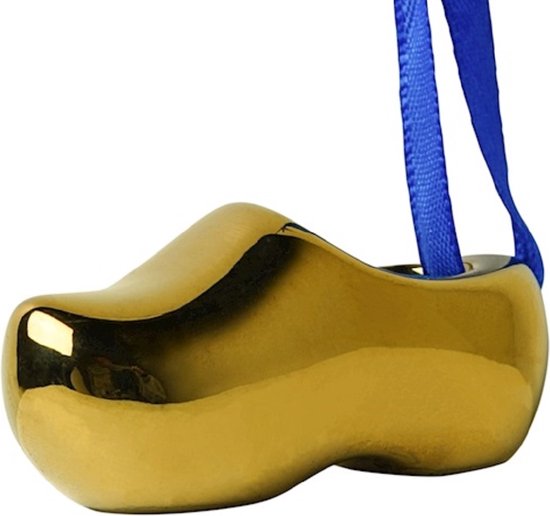 Klomp Goud | Kerstornament | 2 stuks | Heinen Delfts Blauw | Souvenir ...