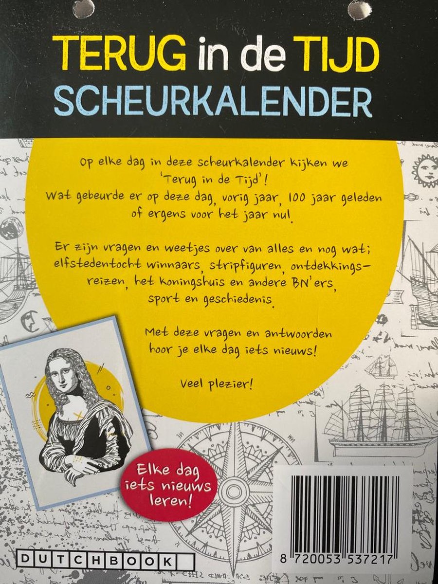 scheurkalender terug in de tijd - 2023 - 365 vragen, weetjes en feiten ...