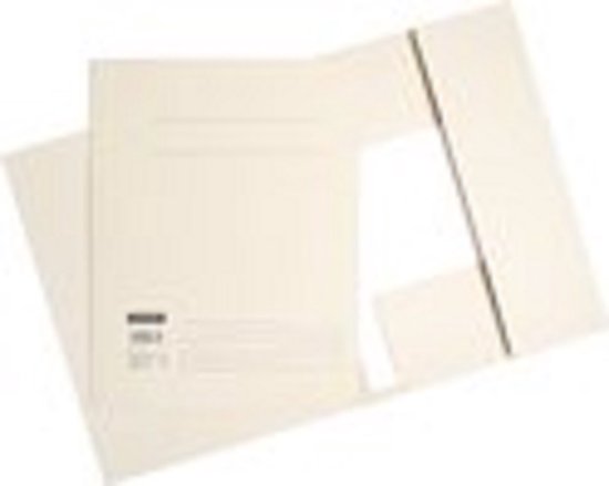 Dossiermap Quantore A4 300gr grijs | 10 stuks | bol