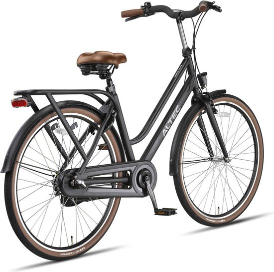 Altec Manta 28 inch Damesfiets 55cm 3v Zwart | bol.com