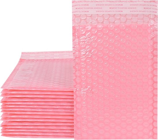 Roze Bubbeltjes Envelop - Roze Enveloppen - Bubbel Enveloppe ...