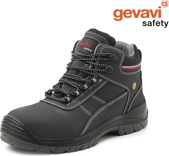 Gevavi Safety GS22 Builder S3 Hoog Zwart Werkschoenen | bol