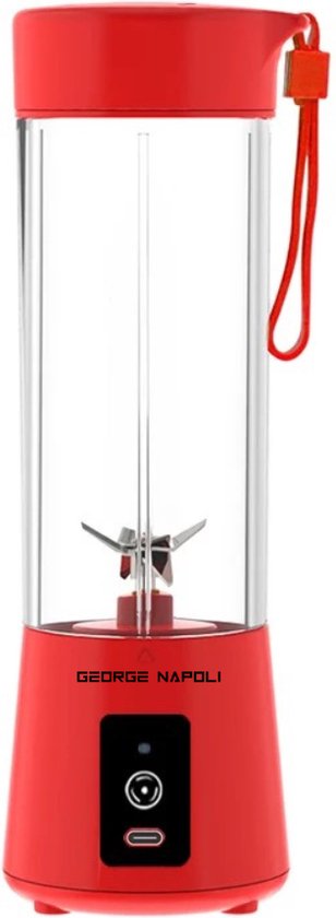 George Napoli Blender to go - Smoothie Maker - Draadloos - USB-C ...