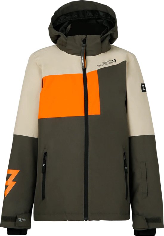 Brunotti Flynnery-AO Boys Snowjacket Pine Green | bol.com