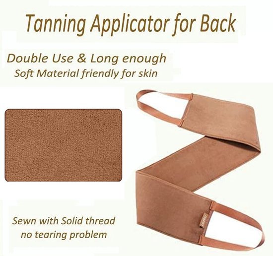 Tanning Back Applicator voor zelfbruiner, zelfback-bodylotion ...