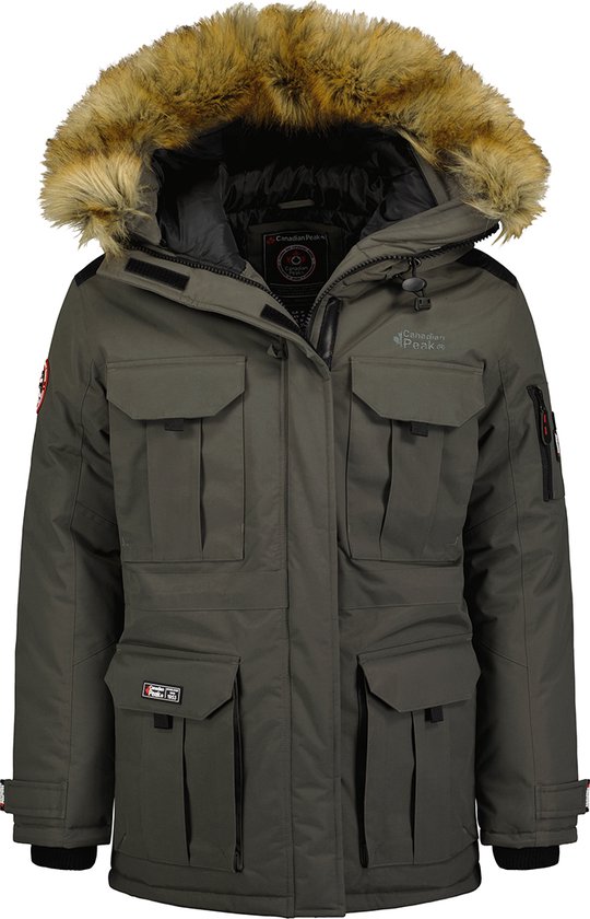 Canadian Peak - Heren Jas winter Algoritme-Dgrey- 2023-Maat L | bol.com