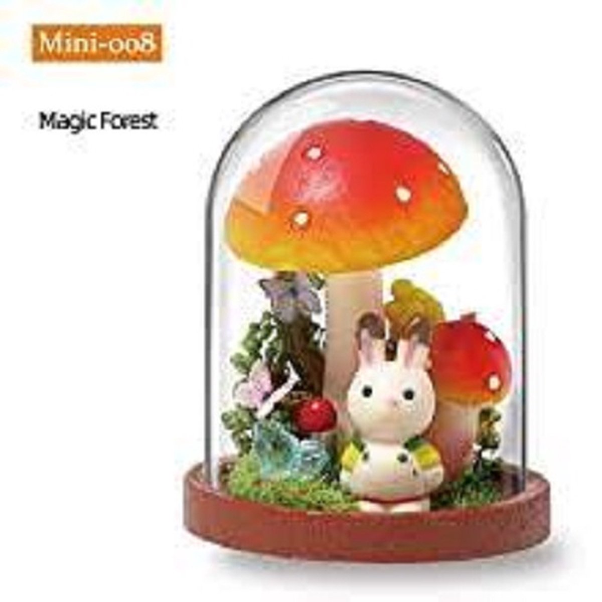 Miniatuur bouw - bouwpakket - Miniature scene onder mini stulp - Mini ...