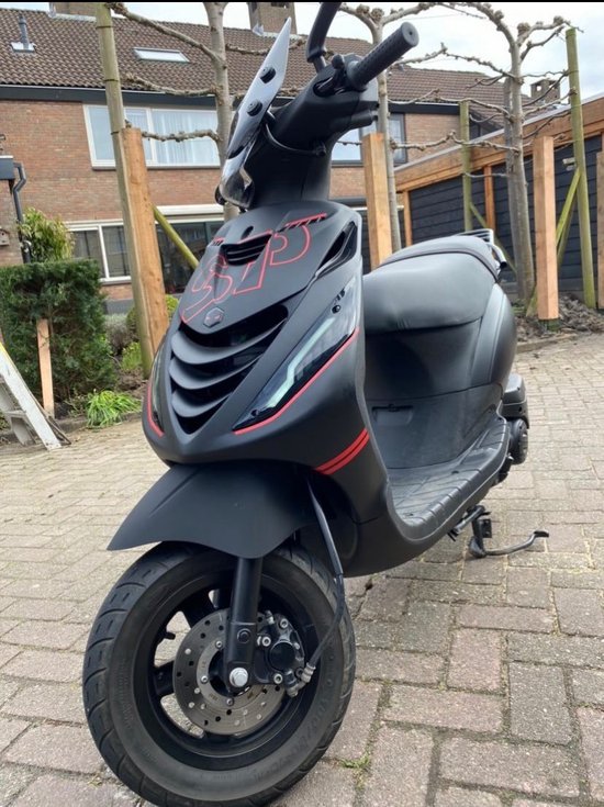 Piaggio ZIP SP - Stickers - Pakket SP OUTLINE - Rood | bol.com