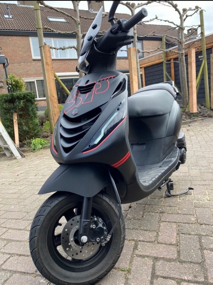 Piaggio ZIP SP - Piaggio Zip Accessoire -Stickers - Pakket SP OUTLINE ...