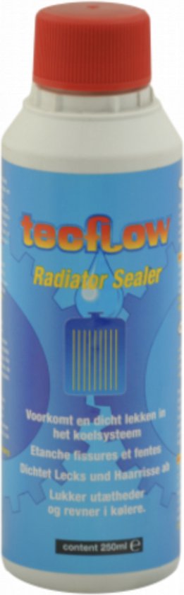 Tecflow radiator sealer-Radiator reparatiemiddel-250ml. | bol
