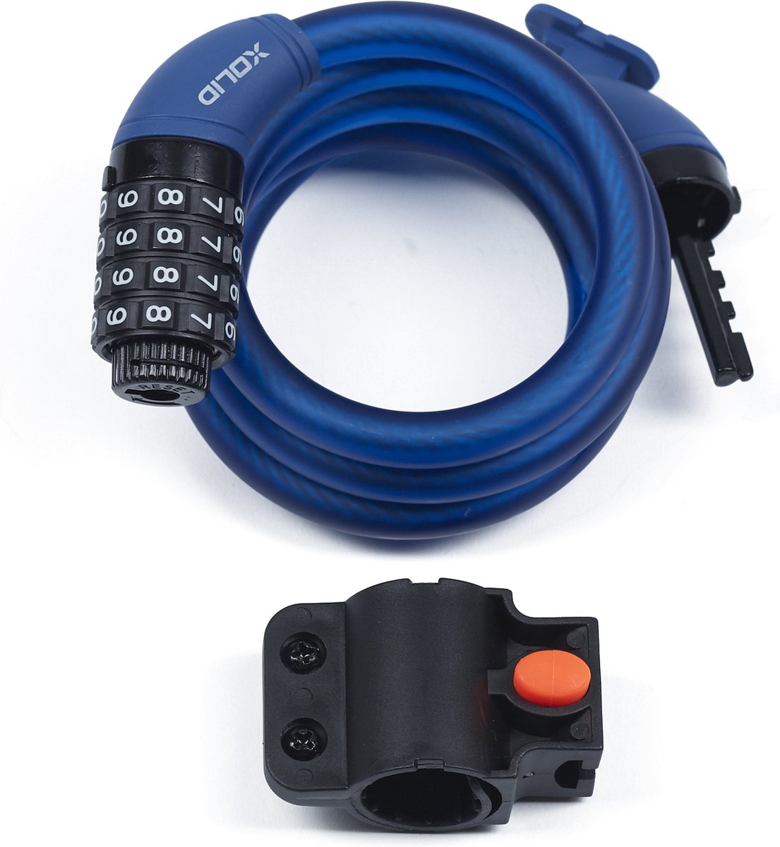 Xolid Ø12mm / 120cm - Kabelslot - Cijferslot Fietsslot - Eigen Code ...