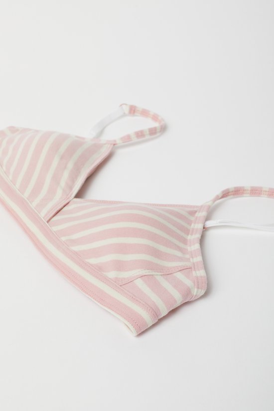 Woody meisjes BH - oudroze/wit gestreept - 222-1-BRA-Z/936 - maat 65AA ...