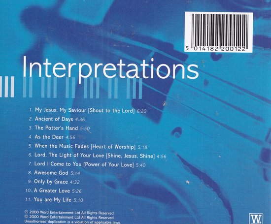 Interpretations - Orchestral Sounds of Praise and Worship by Keith ...