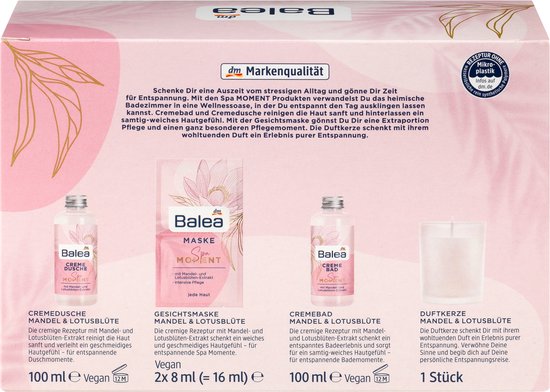 Balea Geschenkset Spa Moment 4-delig | bol.com
