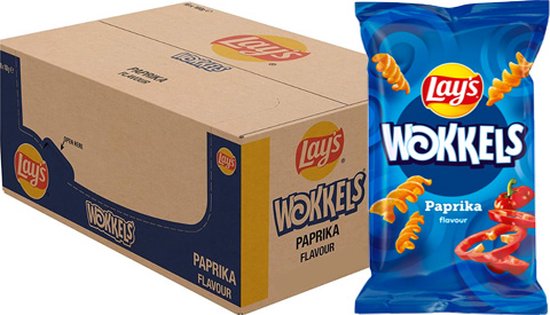 Lay's - Wokkels Paprika - 24 Minizakjes | bol.com