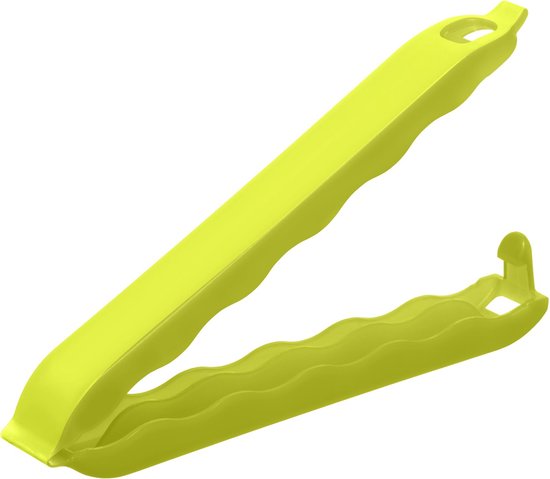 Rotho Onda sluitclips set a 10 stuks 15cm lime groen | bol.com