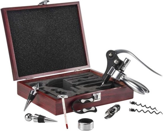 Oneiro’s Luxe Wijn accessoire set - 10-delig | bol