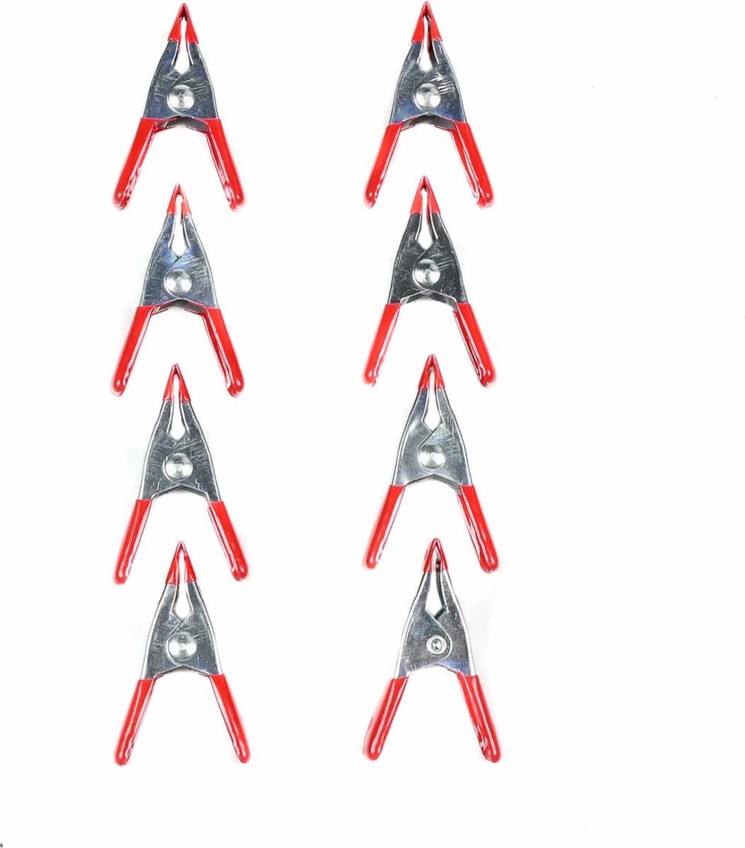 Benson Metalen Veerklem - 50 mm - 8 stuks | bol.com