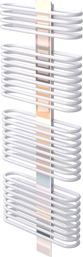 Design radiator EZ-Home - OVAL LINES 600 x 1694 WHITE | bol.com