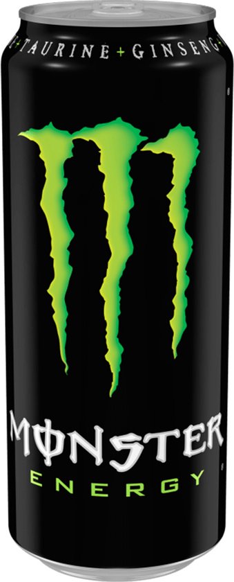 Monster Energy Regular - blikje energy drink - 500 ml | bol
