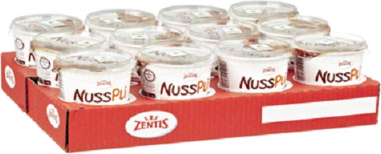 Zentis Nusspli noten nougat crème 12 x 400 g potjes | bol